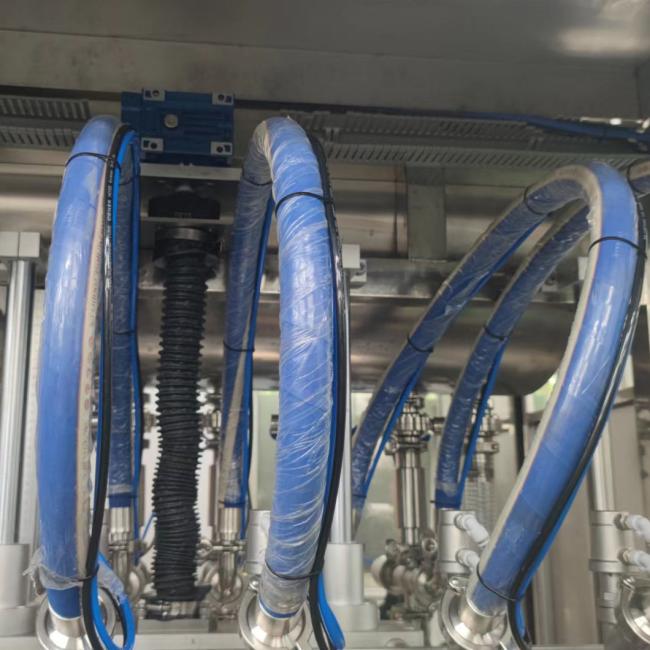 Npack Automatic Single Nozzle Jam Honey Paste Pump Piston Glass Jar Filling Machine