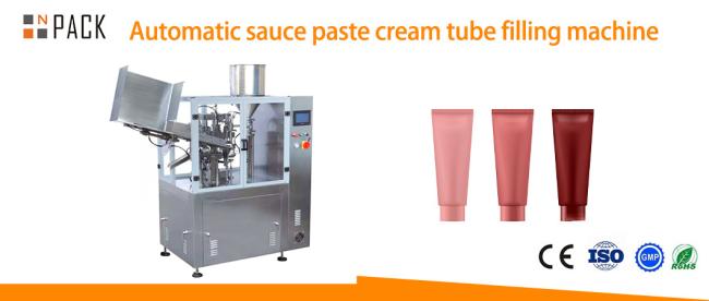 Npack Automatic Single Nozzle Jam Honey Paste Pump Piston Glass Jar Filling Machine
