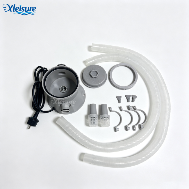 Swimming Pool Filter Cartridge Replacement Pleated Spa Hot Tub Filter Element ABS+PP+Copper Material Portable High Pool