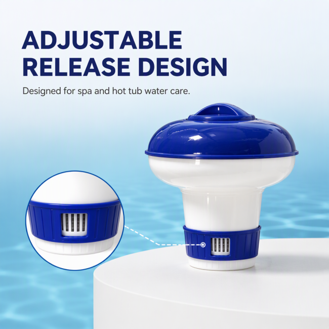 Eco Floating Spa Dispenser Adjustable Release for Hot Tub Cover Friendly Water Care Accessory Wholesale Factory OEM