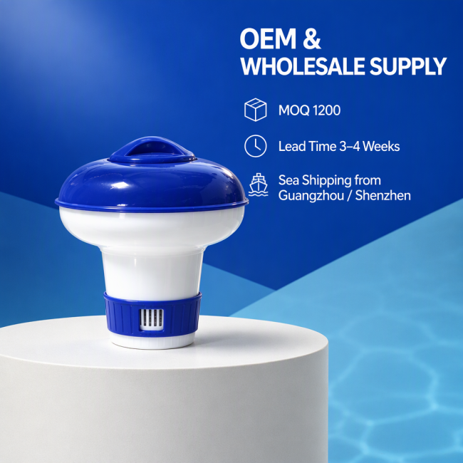 Eco Floating Spa Dispenser Adjustable Release for Hot Tub Cover Friendly Water Care Accessory Wholesale Factory OEM