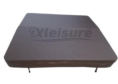 Chine La station thermale de baquet chaud de vinyle couvre la couverture acrylique de dessus de station thermale de rectangle de café à vendre