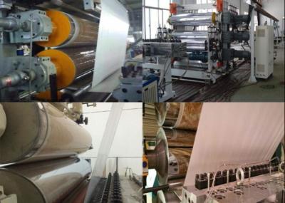 China ABS Hollow Sheet 40mm Single Screw Extruder Machine for sale