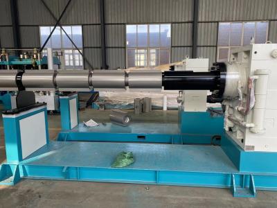 China linha ondulada da extrusão da tubulação da parede do dobro de 1t/H PE/HDPE para o canal da drenagem/cabo à venda