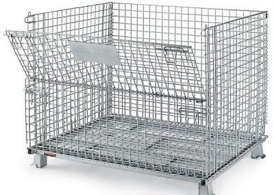 Cina Piegatura di Mesh Storage Cages Warehouse Metal del cavo 304 1.5t di acciaio inossidabile in vendita