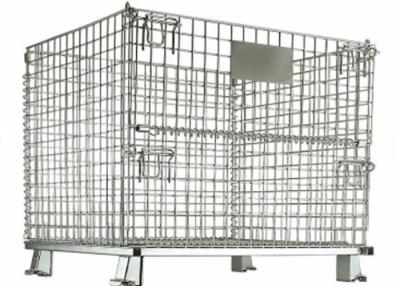 Cina Gabbia per pallet in rete metallica impilabile per carichi pesanti in acciaio inossidabile 304/316 in vendita