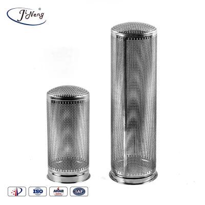 Cina 4 dimensioni 304 316L trattamento perforato di acciaio inossidabile Mesh Strainer Basket For Water in vendita