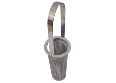 Cina Cavo perforato Mesh Filter Basket 10 di acciaio inossidabile 20 30 micron in vendita
