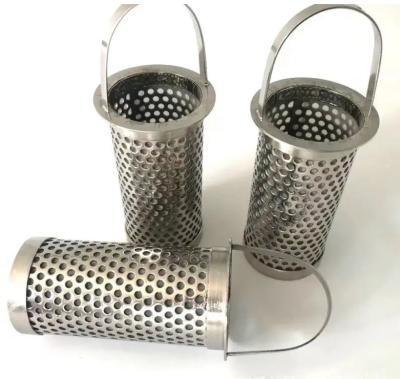 Cina Metallo perforato Mesh Tube For Filtering di acciaio inossidabile in vendita