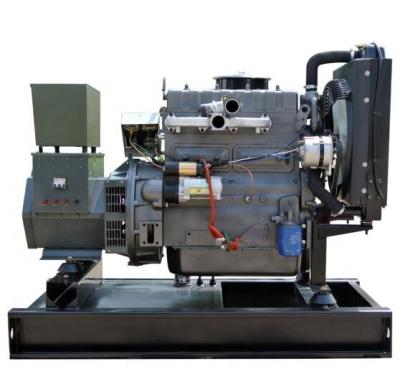 China Open Type 30kw Diesel Generator with 4100 Four Cylinder Engine and Low RPM AC Alternator for sale