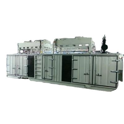 China 1MW 1,2MW Natuur-/biogas-/biomassa-gasgeneratorcentraal met 230/400V nominale spanning Te koop
