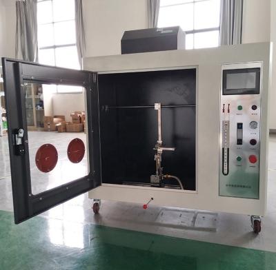 China UL 94 Cámara de ensayo de quemadores horizontal y vertical con soportes totalmente ajustables en venta