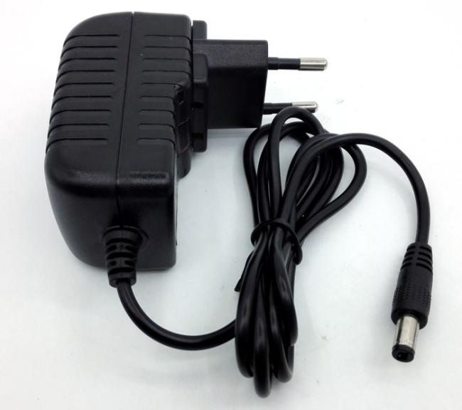 12V 1A wall mounted switching power adapter for modem