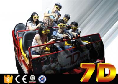 中国 ティーネージャーおよび子供7Dの移動式映画館、7D動きの劇場3D映画Epsonプロジェクター 販売のため