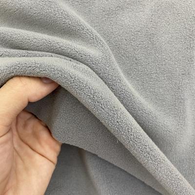 Κίνα in stock lot super soft  94 polyester 6 spandex tricot anti pilling polar fleece fabric for garment προς πώληση