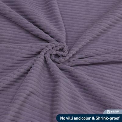 중국 Hot Sale Best Quality 220G 100%polyester   corduroy velvet fabric for garment 판매용