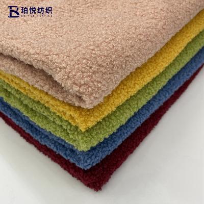Κίνα Super Soft Tear Resistant Fabric Anti Pill Teddy Polyester 100 προς πώληση