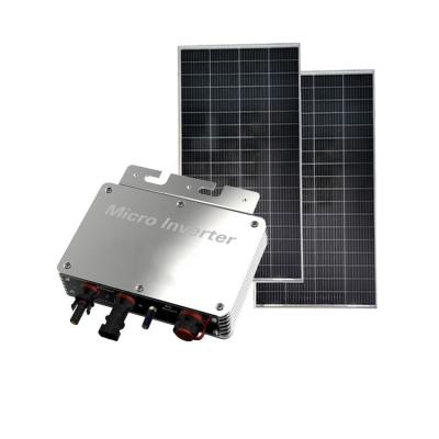 Cina Invertitore d'argento della centrale elettrica del balcone del micro pannello solare fotovoltaico dell'invertitore IP65 in vendita