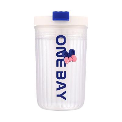 Κίνα 500 ml Μεταφορτώσιμο Κούπα Καφέ Με υψηλή αισθητική διάταξη τσαγιού πλαστικό Κούπα για προϊόντα γραφείου προς πώληση