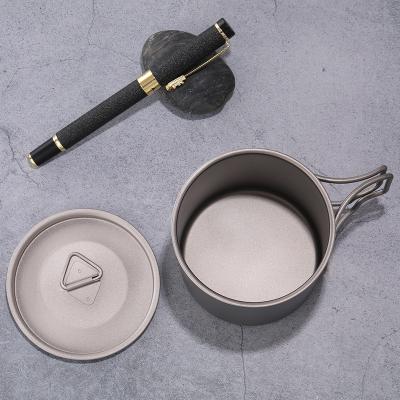 Chine Coupe en titane portable imprimée sur écran de soie 350 ml pour le camping et les activités de plein air à vendre