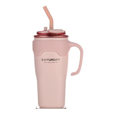 Chine Cadeau d'activité de tasse à café à double boisson portable de grande capacité à haute valeur esthétique à vendre