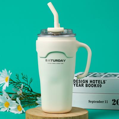 Chine Cadeau d'activité de tasse à café à double boisson portable de grande capacité à haute valeur esthétique à vendre