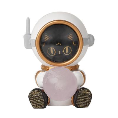 Graduation Cat Astronaut Decoration for Space Meow Atmosphere Light Festival