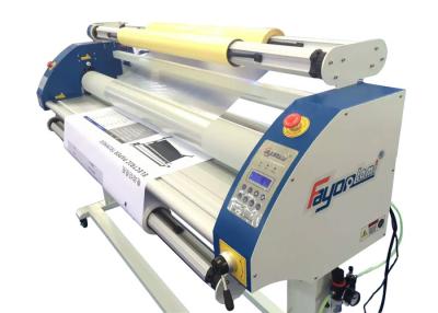 China Sondern Sie aus,/doppelte mit Seiten versehene Plakat-kalte Laminierungs-Maschine importierte Silikon-Rolle zu verkaufen
