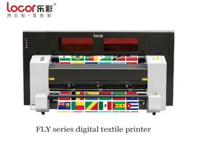 China 1950mm de de Drukmachine van de Doekvlag voor Industrieel keurt 2/4 RICOH-Printheads goed Te koop