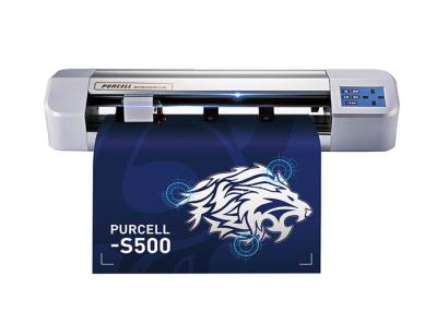 China 500mm de Brede Machine van de Formaat Vinylsnijder, Vinylbrievensnijmachine met Camera het Poneren Te koop