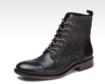 Chine Chaussures d'hiver pour hommes en suède mode italienne avec fermeture à glissière à vendre
