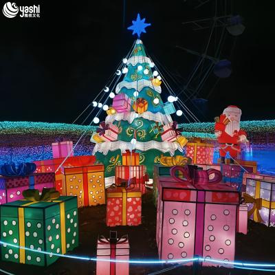 China Christmas Theme Light Sculpture Animation Display for Holiday Events and Light Shows for sale