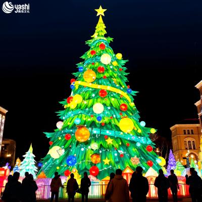 China Outdoor Giant Artificial Christmas Tree Lights 6m with Waterproof Fabric for sale