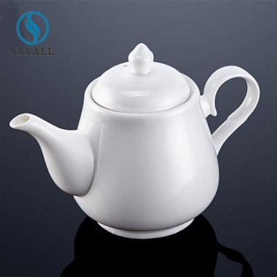 Cina Accessori ceramici bianchi delle stoviglie della teiera della bolla della porcellana della brocca di latte dell'OEM Savall in vendita