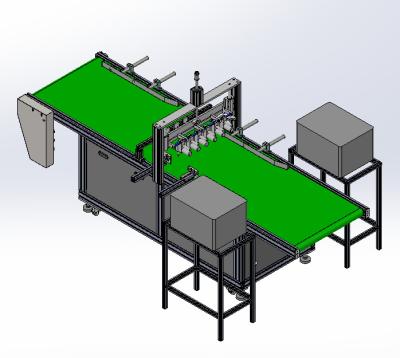 6 Heads Hot Melt Glue Dispensers 220 - 380V Hot Melt Adhesive Dispensing