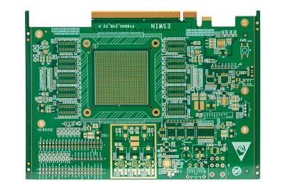 China oro de alta frecuencia de alta velocidad Taconic-TSM-DS3 de la inmersión del PWB 8L en venta