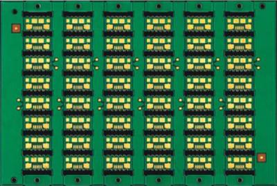 Cina Circuito parteggiato del doppio del PWB dello speciale del foro dei semi del metallo 1.0mm in vendita