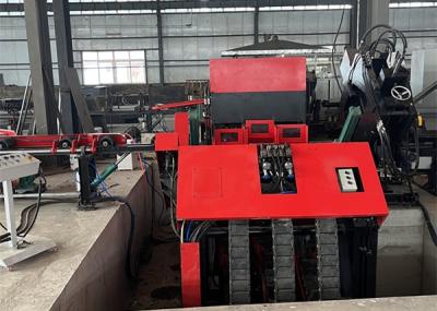 China Máquina automática CNC de linha de ângulo de alta eficiência para perfuração e estampagem de aço de ângulo grande à venda