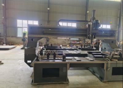 China 7.5KN Clamping Force Automated CNC Plate Drilling Machine 28mm T-Slot Width 0.45KW Cooling Power for sale