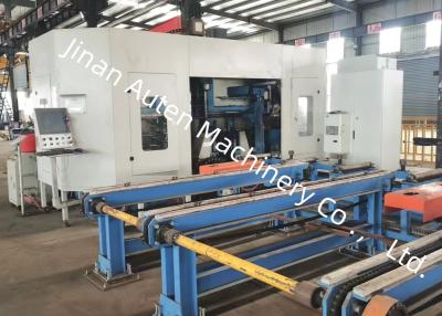 China Máquina de taladrado, cizallado y roscado de vigas en I CNC de husillo principal de 3 piezas, motor de 11KW en venta