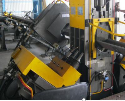 China Linha máquina do ângulo do CNC da eficiência elevada, máquina de perfuração de aço do ângulo do CNC da torre à venda