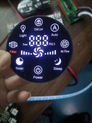 China Cree la pantalla LED de segmento para requisitos particulares 7 para la exhibición del número del aparato electrodoméstico LED en venta