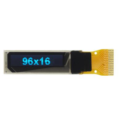 China Módulo de visualización de puntos 96X16 de tamaño mini monocromático de 0,69' OLED en venta