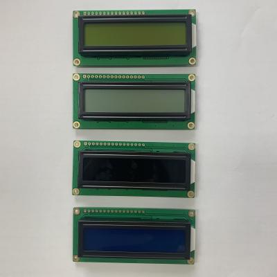 China 16*2 Caracteres COG Modulo LCD 6800/SPI/I2C Interfaz 5*8 Punto 5V Monocromo personalizable en venta