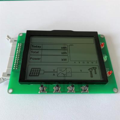China 128 * 16 puntos FSTN módulo LCD personalizado 6H con ST7565P amplia temperatura para el inversor fotovoltaico UPS en venta