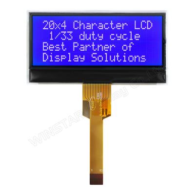 Cina 20*4 FSTN Modulo LCD monocromo I2C a larga temperatura sostituzione Winstar in vendita