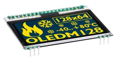 China Modulo OLED de alta contraste SPI de interfaz SSD1306 en venta
