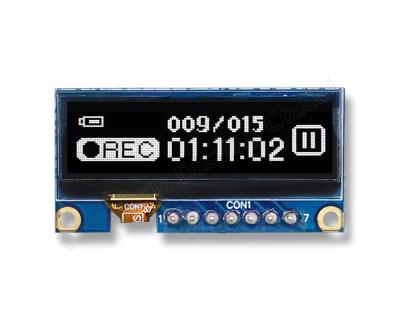 China 1.3' 128*40 Grafik Mono Sh1106 Spi I2c Weittemperatur OLED zu verkaufen
