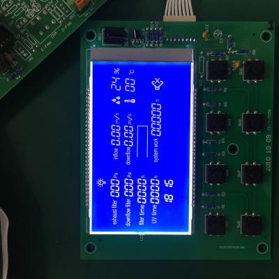 Cina Esposizione STN Blue Screen dell'affissione a cristalli liquidi del grafico di RYD2075BV01-A con alta luminosità della lampadina in vendita