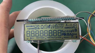 Chine 7 l'affichage à cristaux liquides positif du segment HTN montrent 3.3V pour le mètre de l'électricité à vendre
